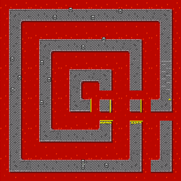 Bowser Stadium in the new Dark World - Mario Kart PC