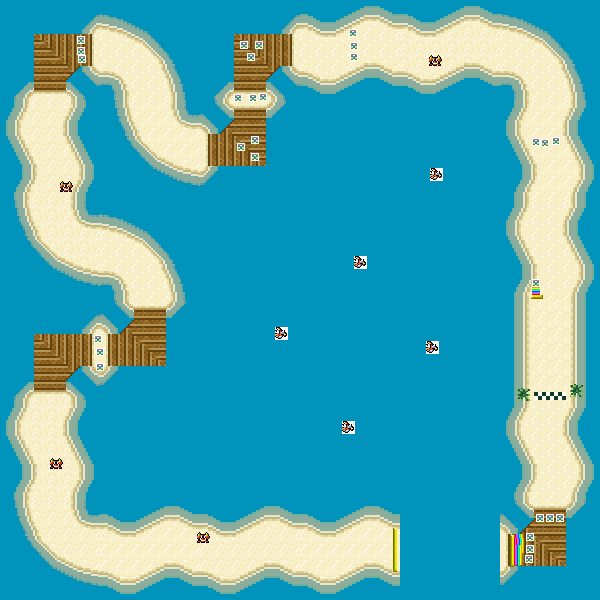 Blooper Bay - Mario Kart PC