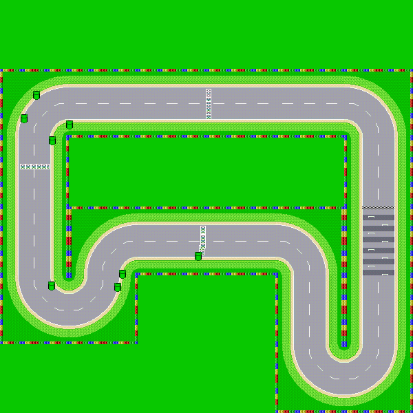 SNES Mario Circuit 1 - Mario Kart PC
