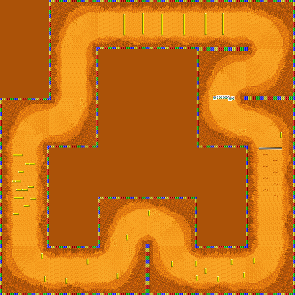 SNES Choco Island 1 - Mario Kart PC