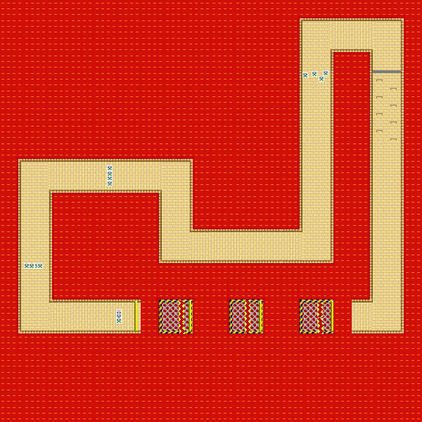 GBA Bowser Castle 1 - Mario Kart PC