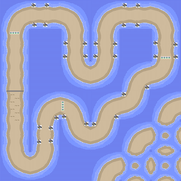 SMMK- Cheep-Cheep Seas - Mario Kart PC