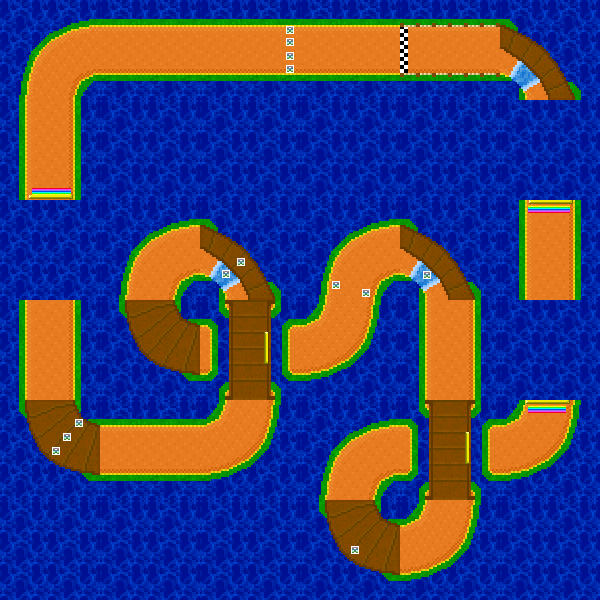 Yoshi Falls - Mario Kart PC