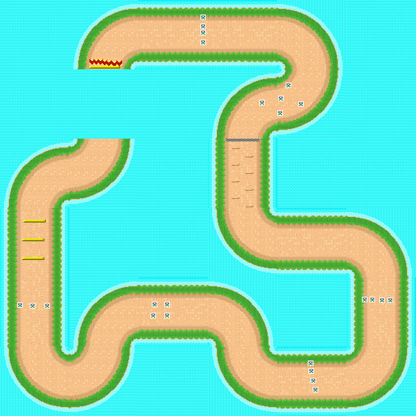 GCN montagne DK - Mario Kart PC