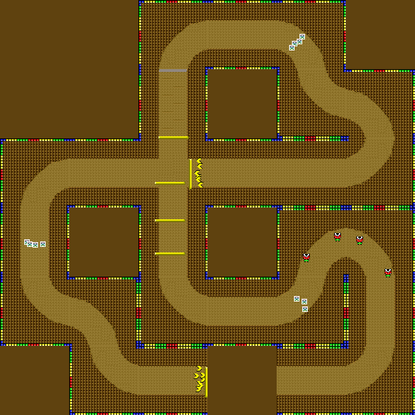 N64 Choco Mountain - Mario Kart PC