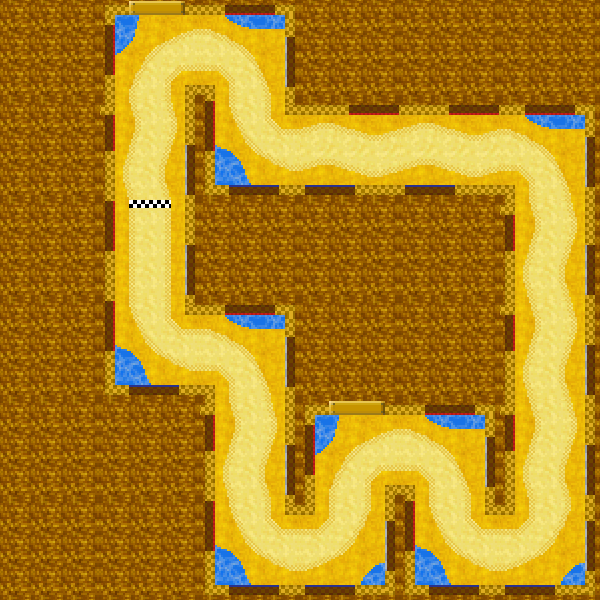 DS Desert Hills - Mario Kart PC