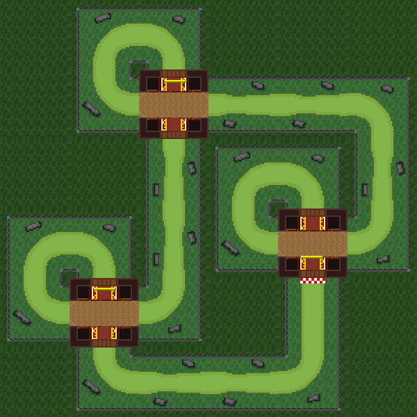 Luigi's Maze! - Mario Kart PC