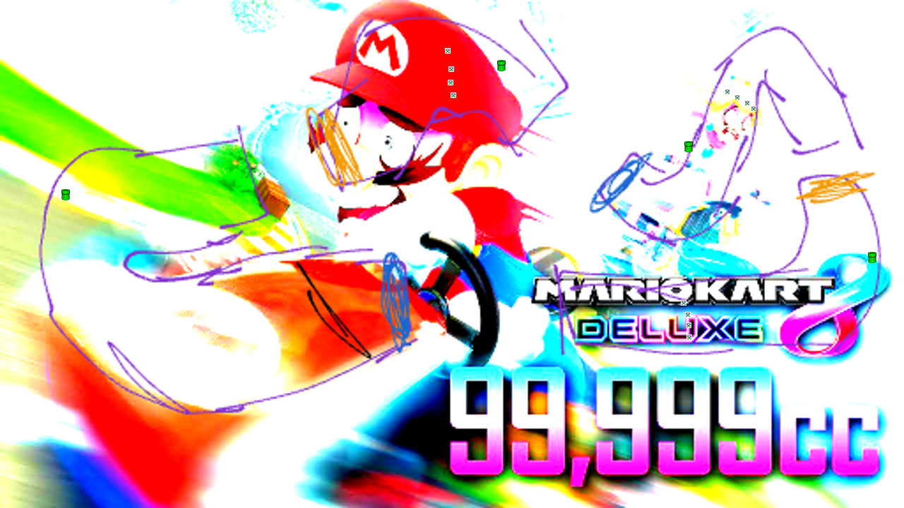 A Perfectly Normal Mario Kart 8 Deluxe Game that is Totally Not ...