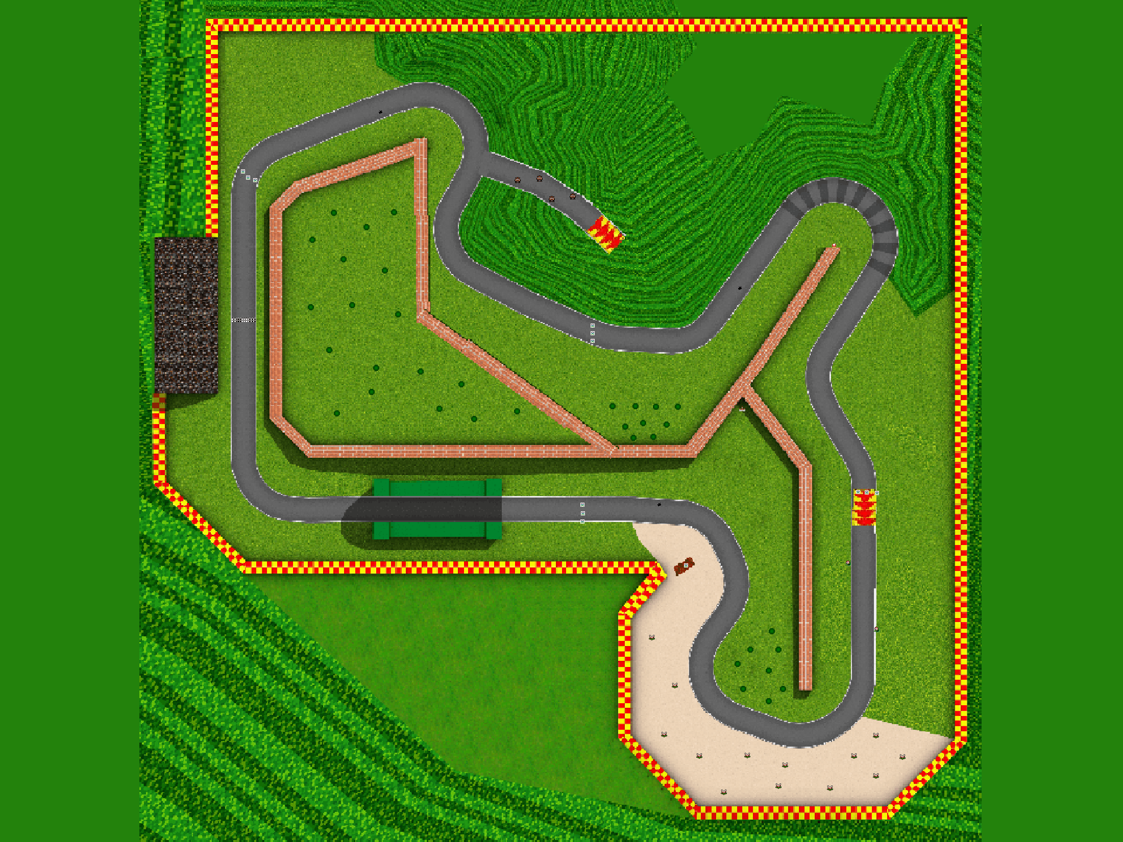 N64 Mario Raceway - Mario Kart PC