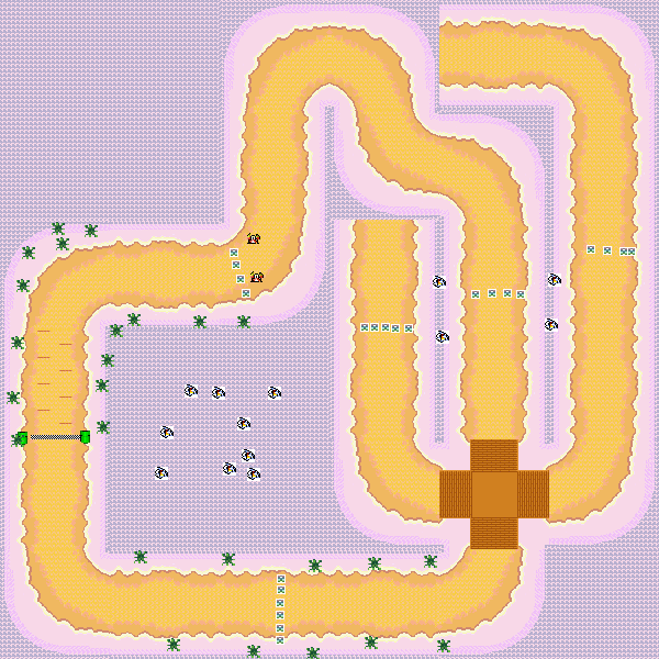 Los Angeles Laps 2 - Mario Kart PC