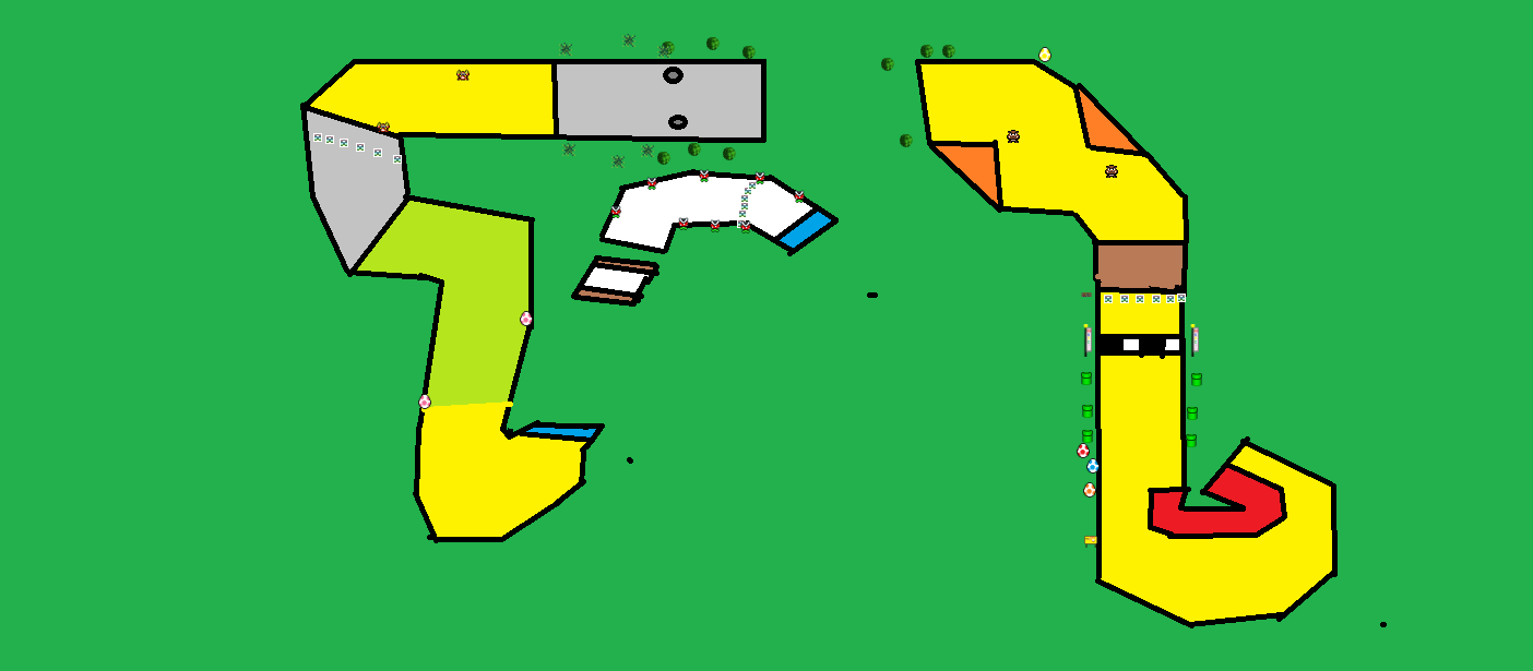 Yoshi's Island - Mario Kart PC