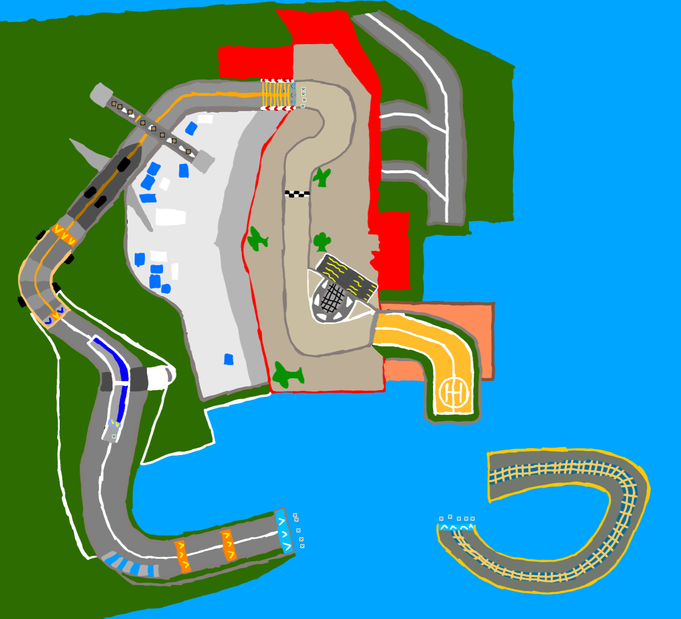 Sunshine Airport - Mario Kart PC