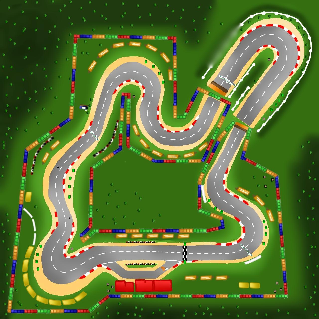 GBA Mario circuit second version - Mario Kart PC