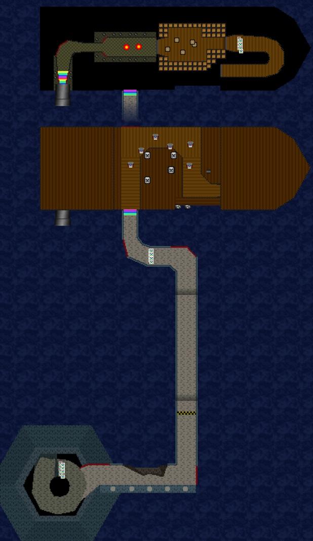 DS Airship Fortress (but somewhat better then mkpc ver. - Mario Kart PC