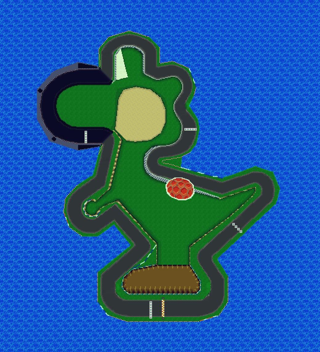 Yoshi Circuit - Mario Kart PC
