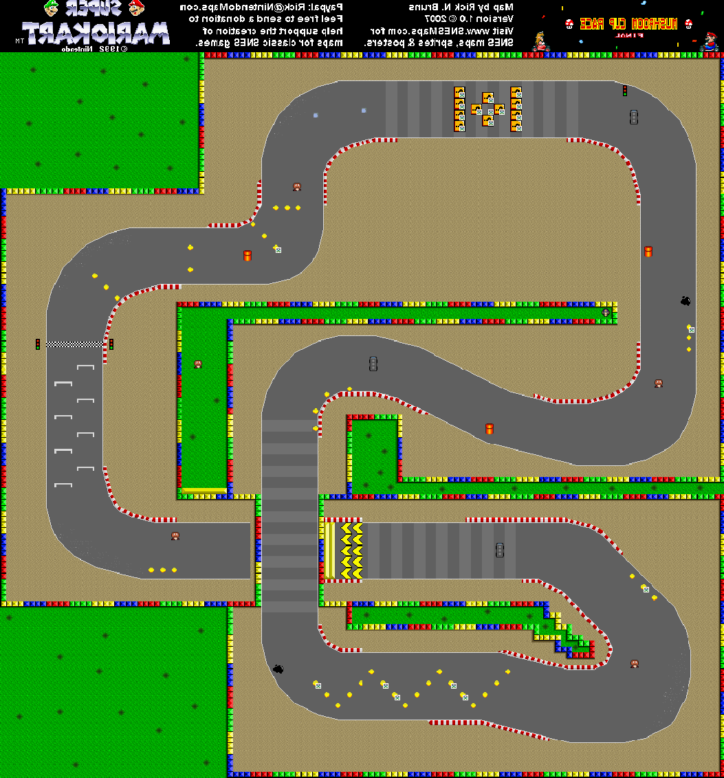SNES Mario Circuit 2? - Mario Kart PC