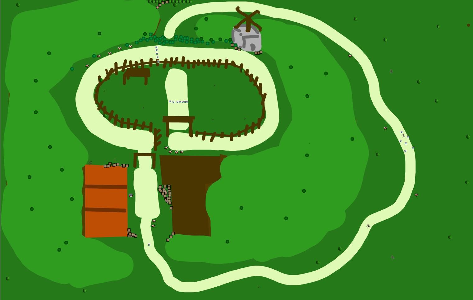 Lon Lon Ranch (Zelda Ocarina of Time) - Mario Kart PC