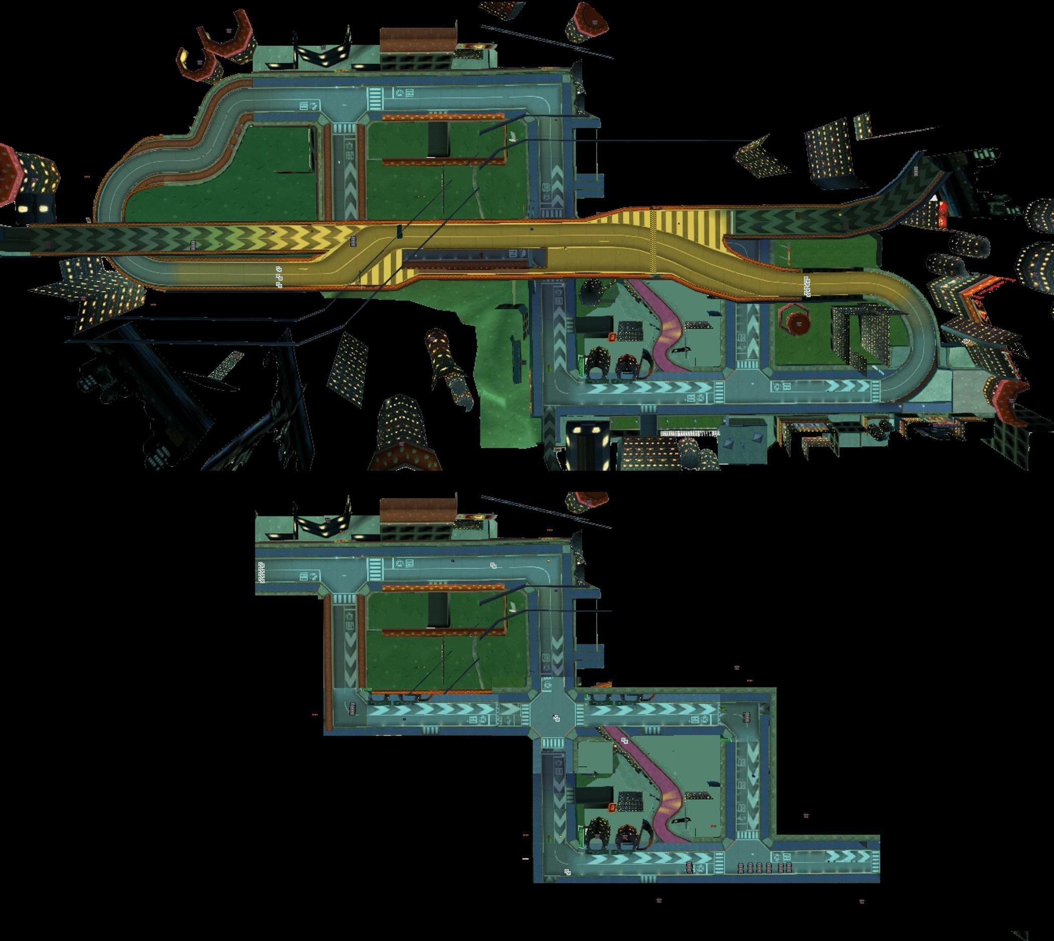 GCN Mushroom City - Mario Kart PC