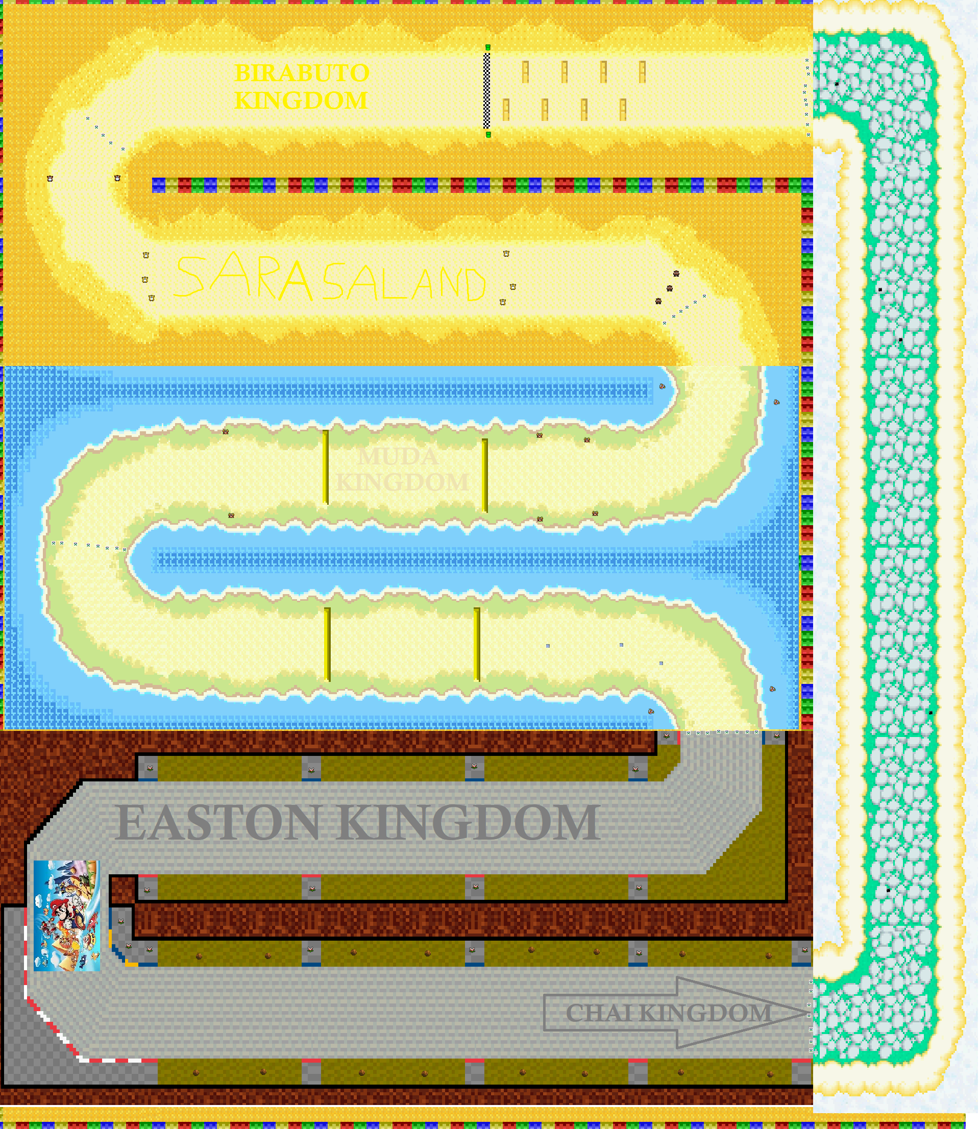 Sarasaland Raceway - Mario Kart PC