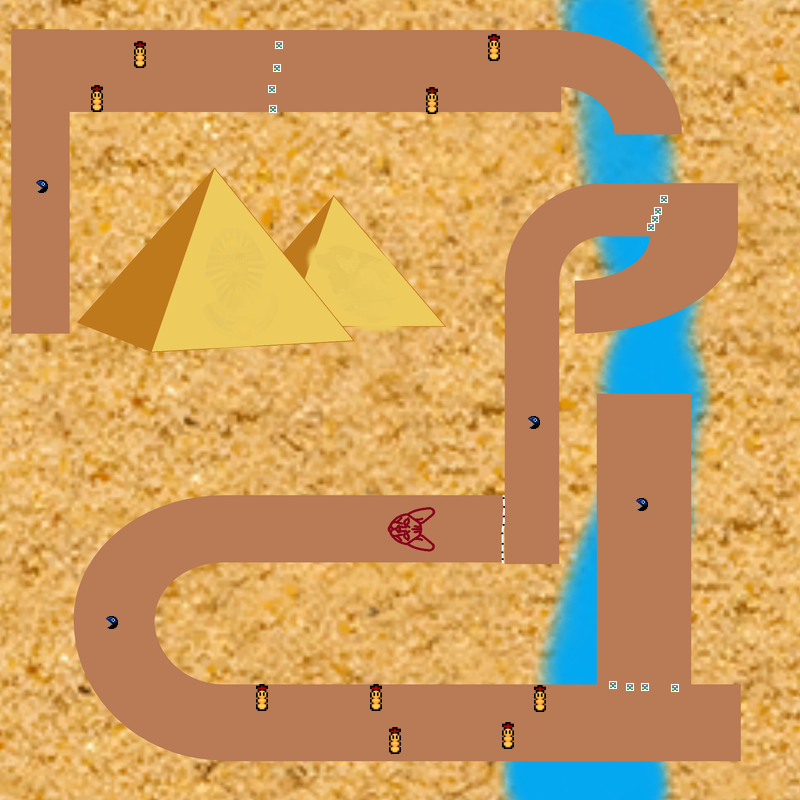 MKBR Cairo Crossroads - Mario Kart PC