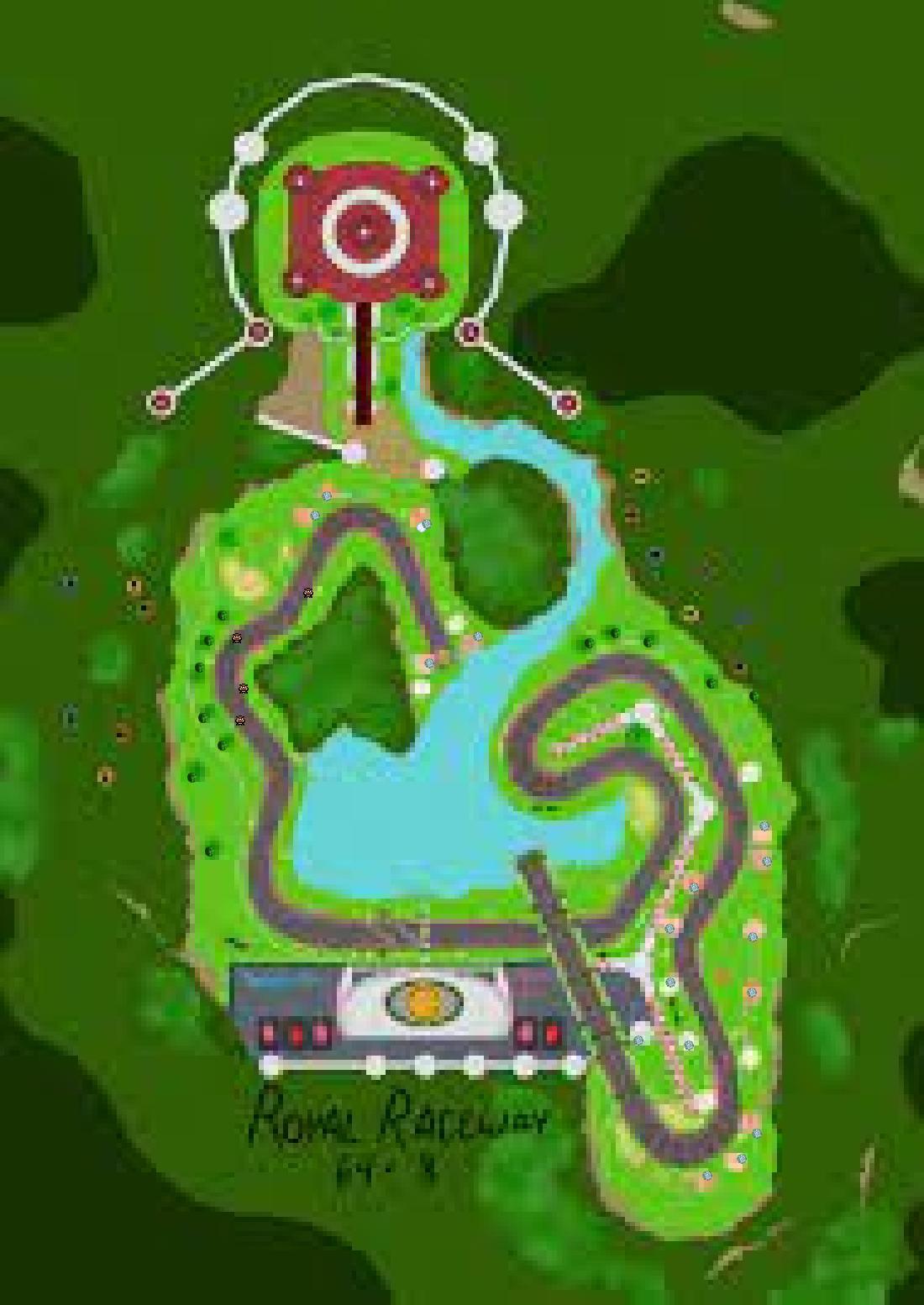 royal raceway - Mario Kart PC