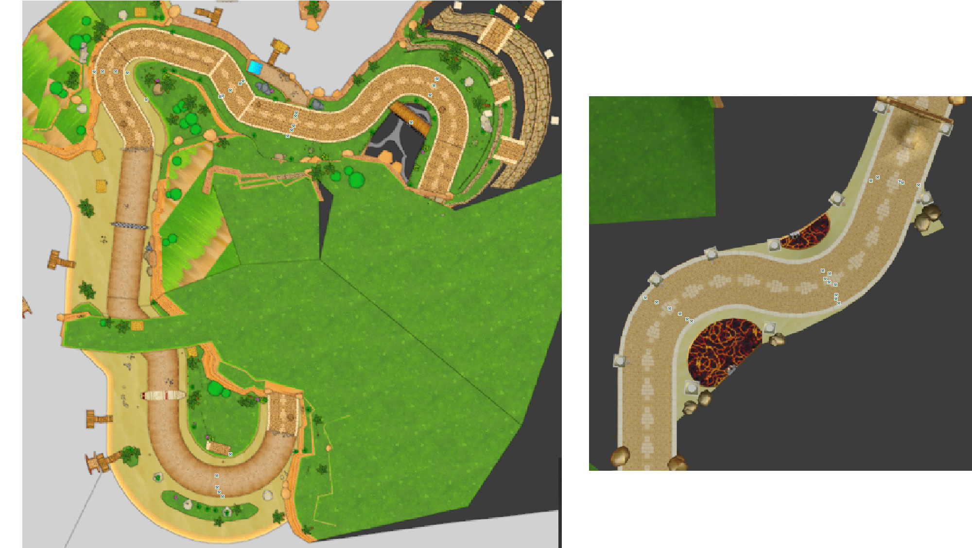 moai mountain - Mario Kart PC