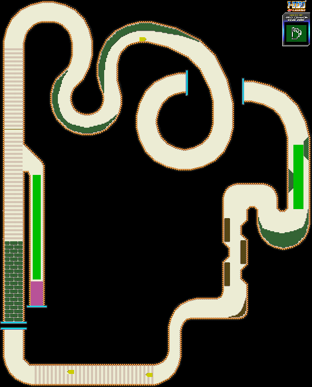 Red Canyon - Peak Jump 1 - Mario Kart PC