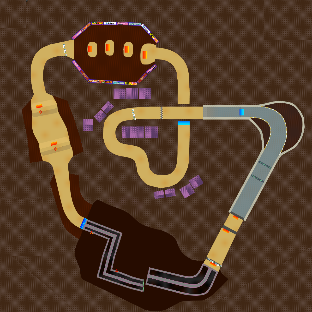 Wario Stadium - Mario Kart PC