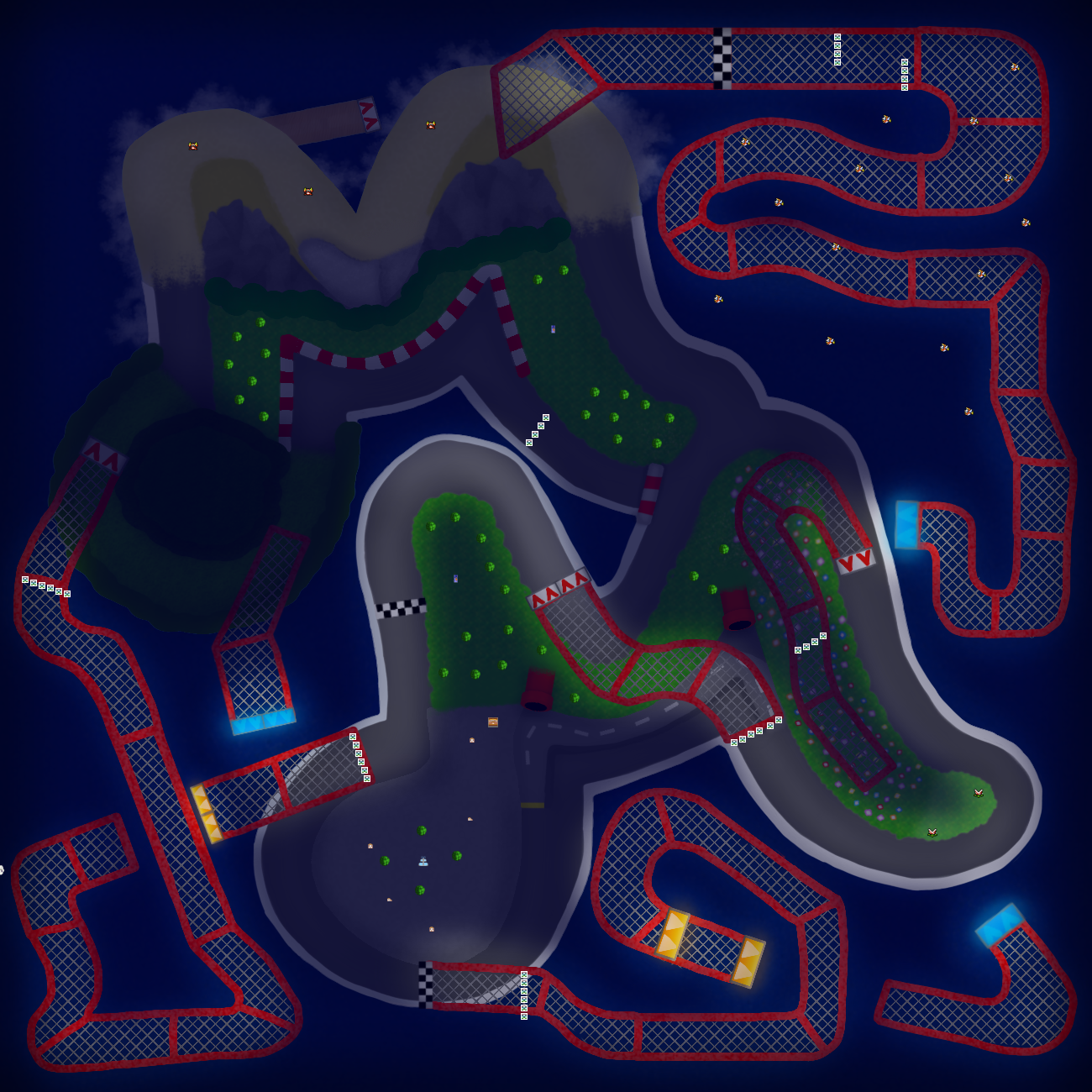 Maken Moozac Circuit RMX - Mario Kart PC