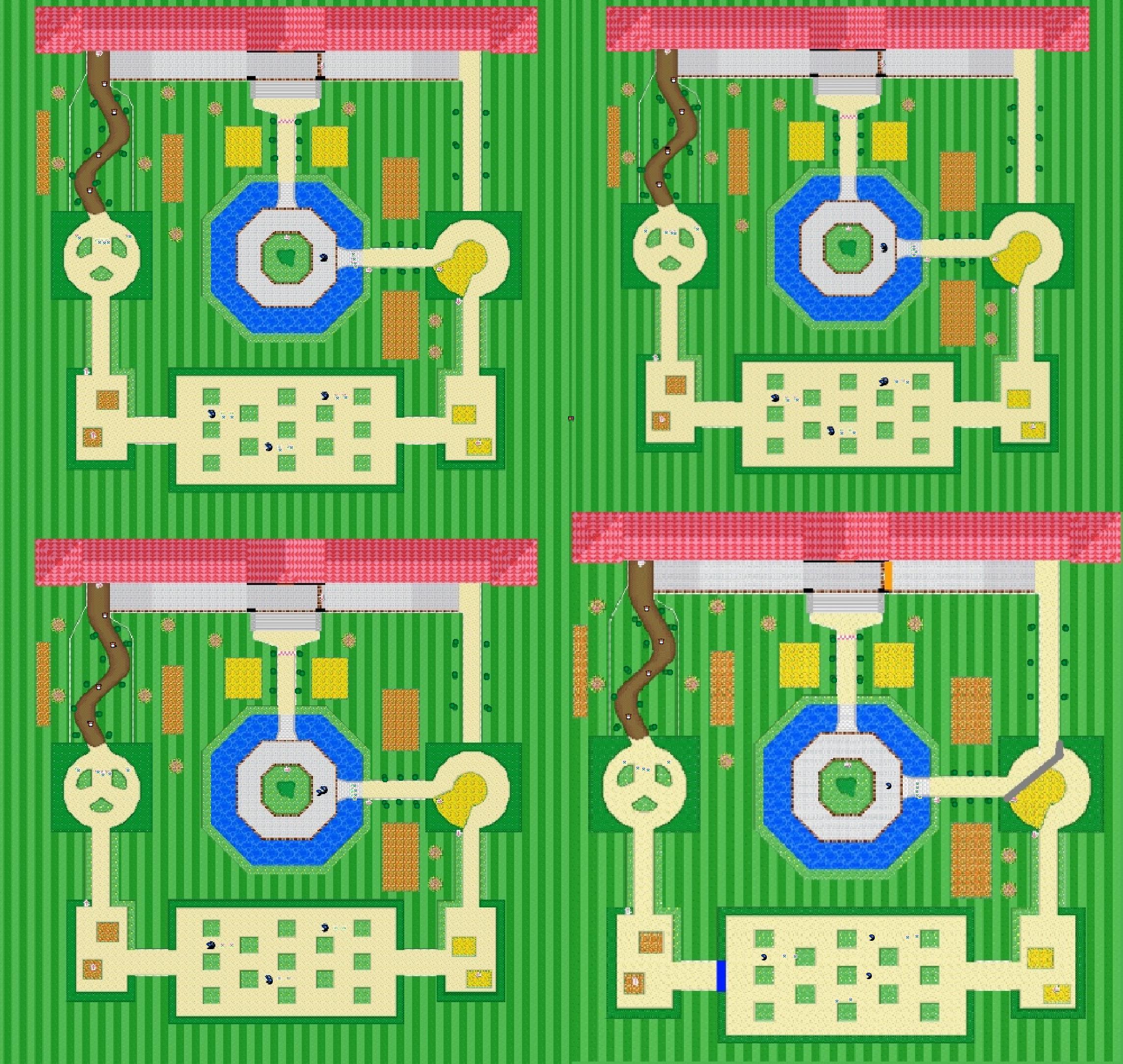 Peach Gardens - Mario Kart PC