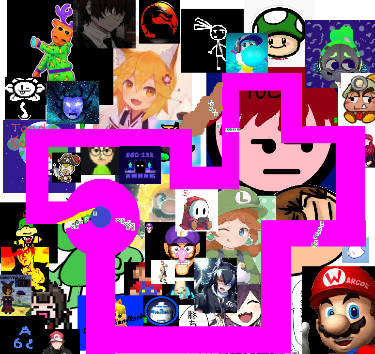 Circuit des personnes d'MKPC - Mario Kart PC