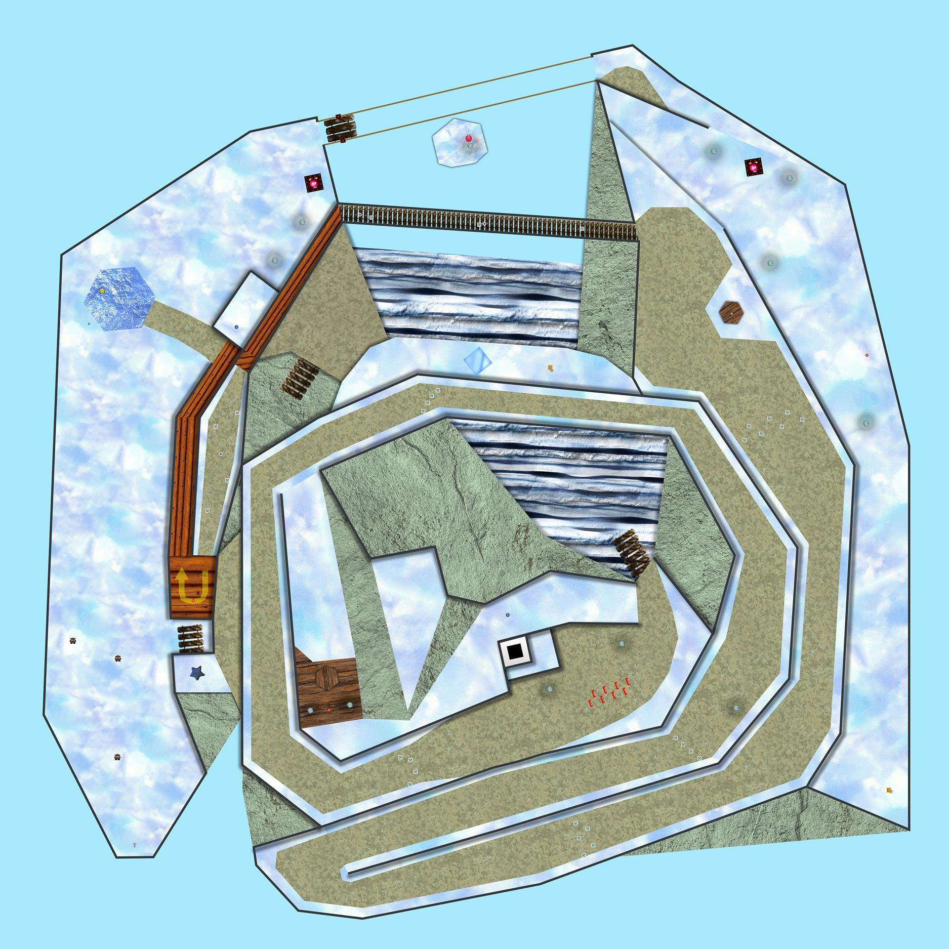 Cool, Cool Mountain - Mario Kart PC