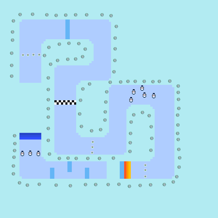 Frosty Fjord - Mario Kart PC