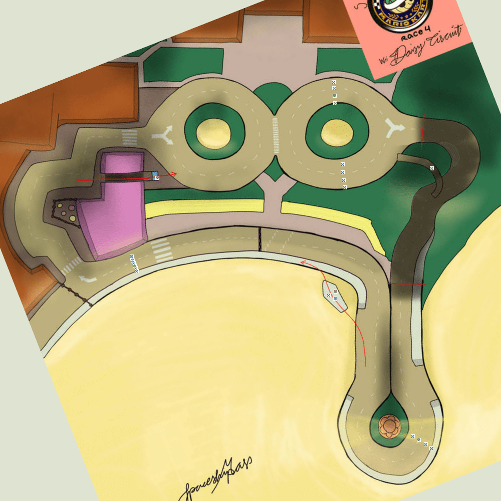 Daisy Circuit - Mario Kart PC