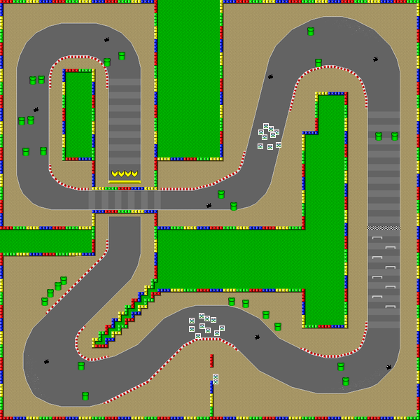 SNES Mario Circuit 4 November 1991 Proto - Mario Kart PC
