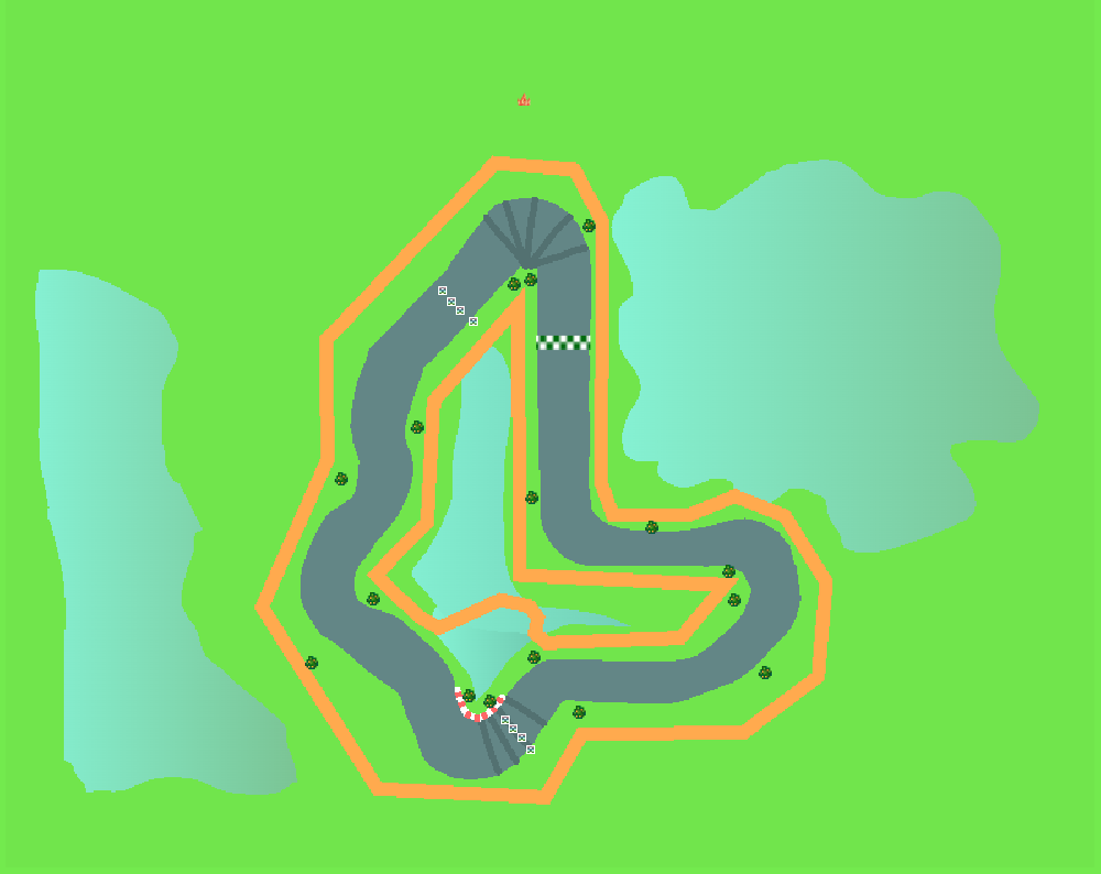 Peach Circuit - Mario Kart PC