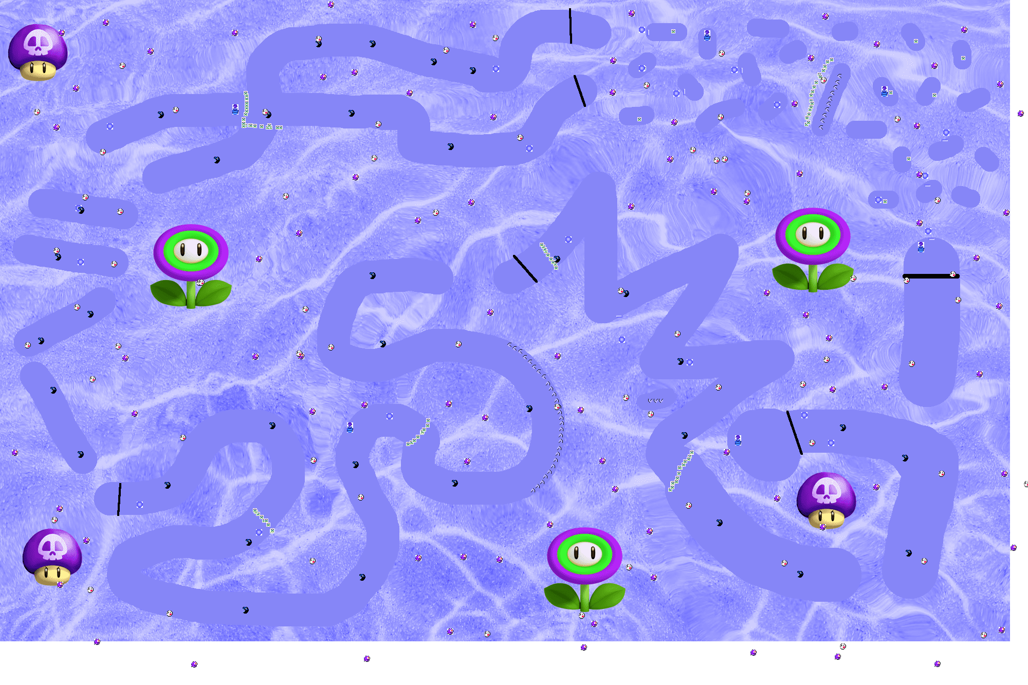 Poison Lake - Mario Kart PC