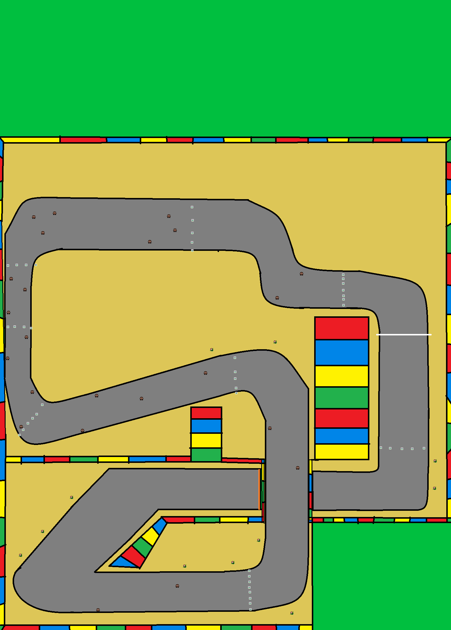 Mario Speedway - Mario Kart PC