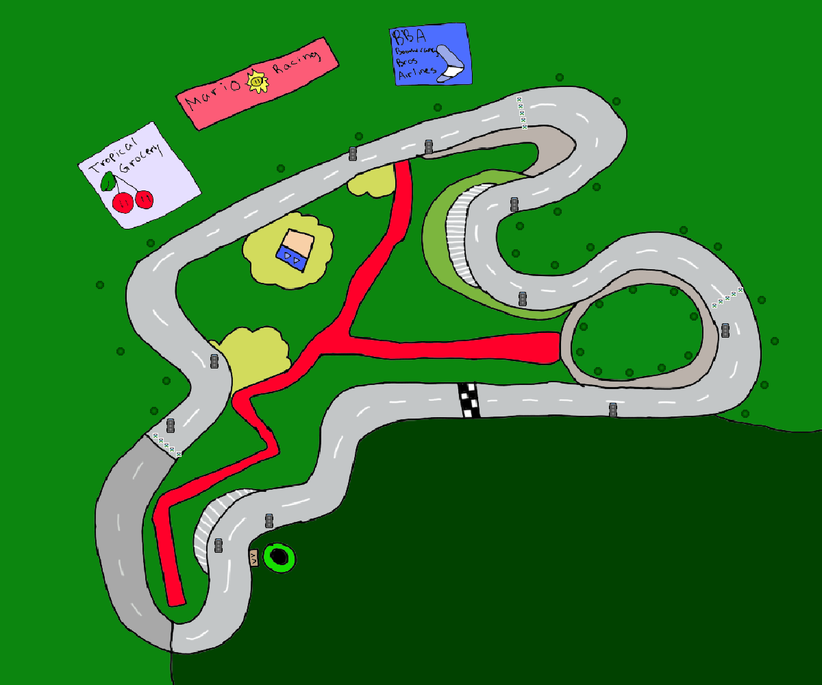 Shroom Ridge - Mario Kart PC