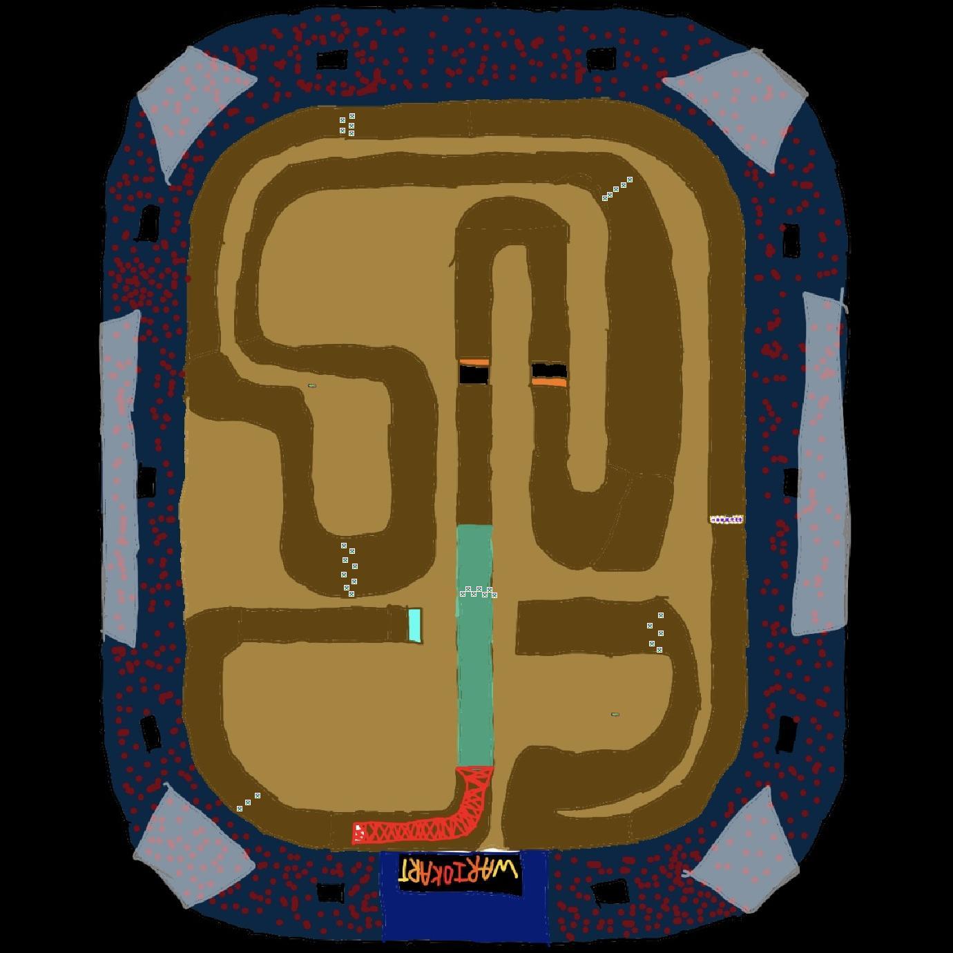 Wario Stadium - Mario Kart PC