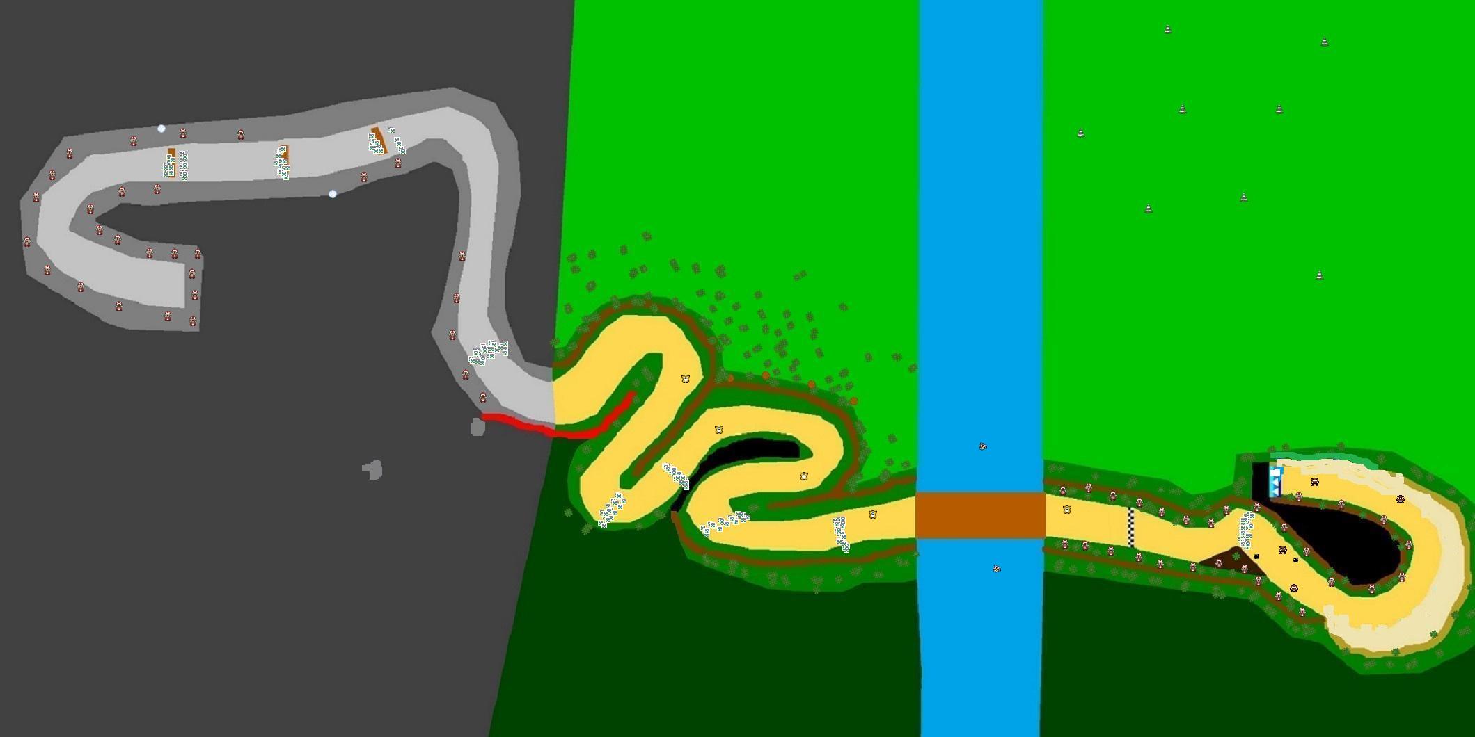 GCN DK Mountain - Mario Kart PC