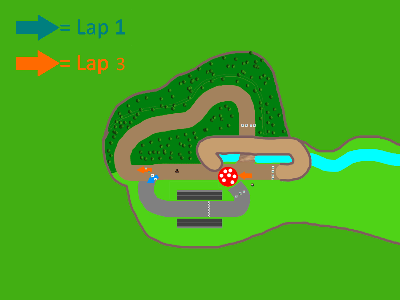 DS Mario Circuit - Mario Kart PC