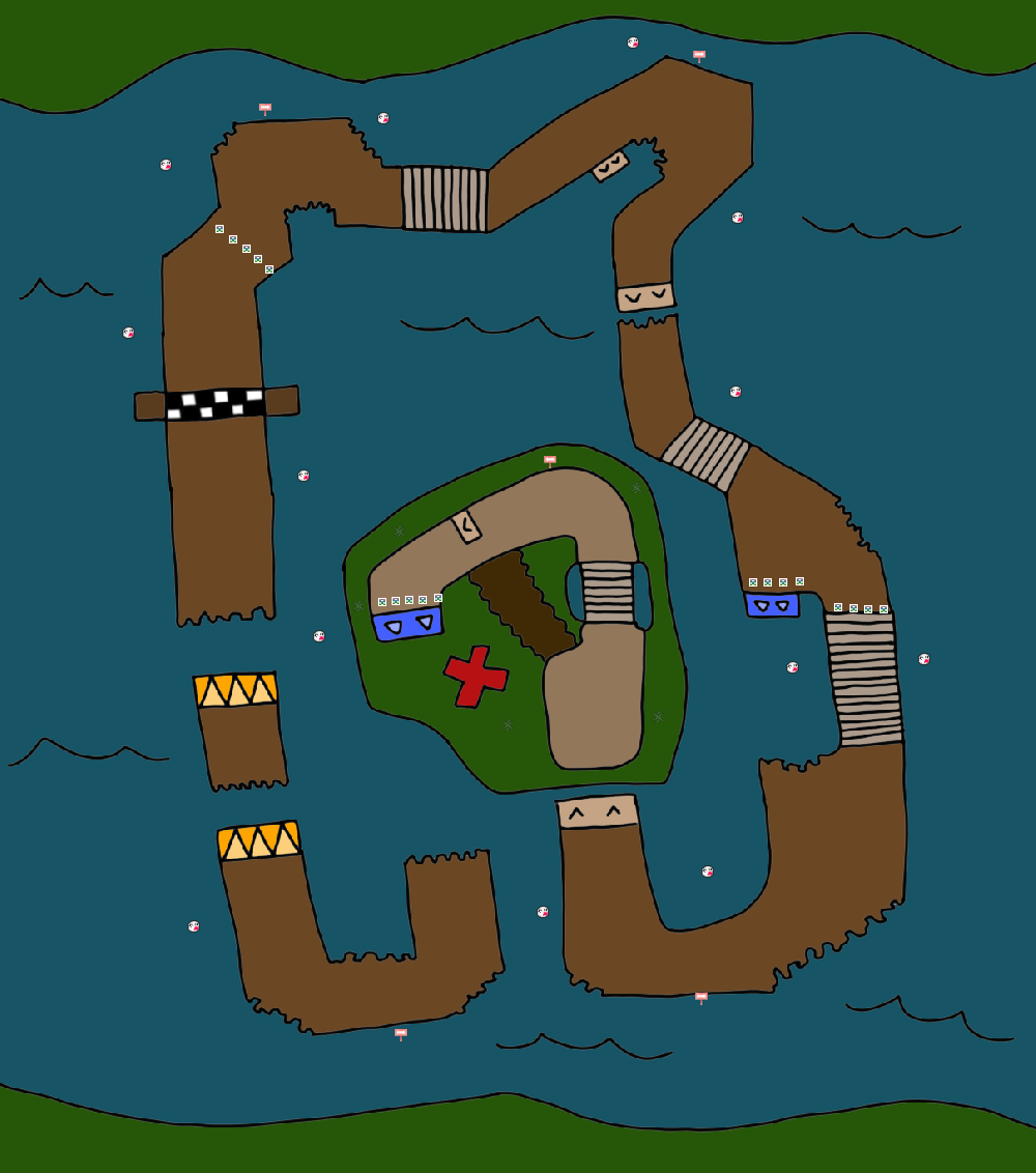 Broken Pier - Mario Kart PC