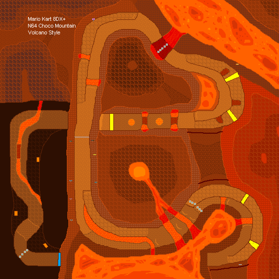 Choco Mountain - Mario Kart PC