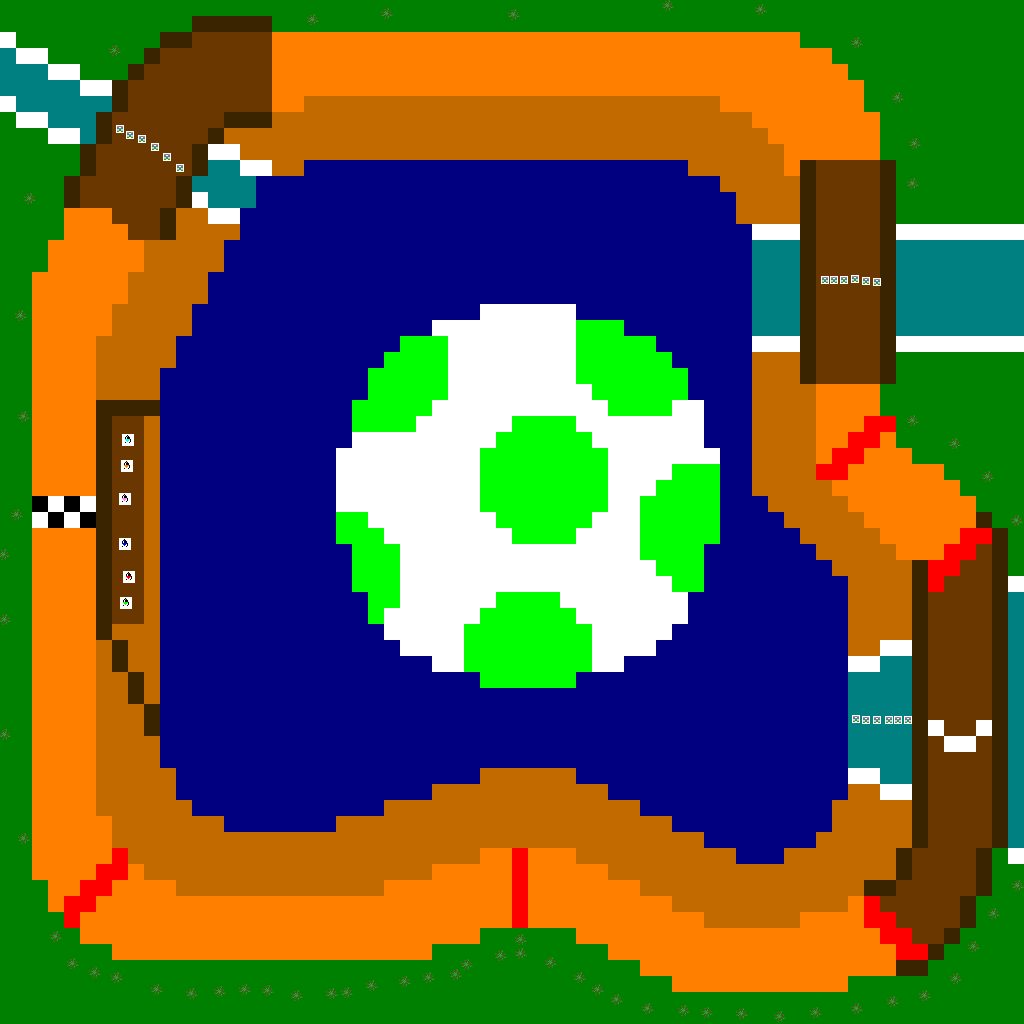 Yoshi Falls - Mario Kart PC