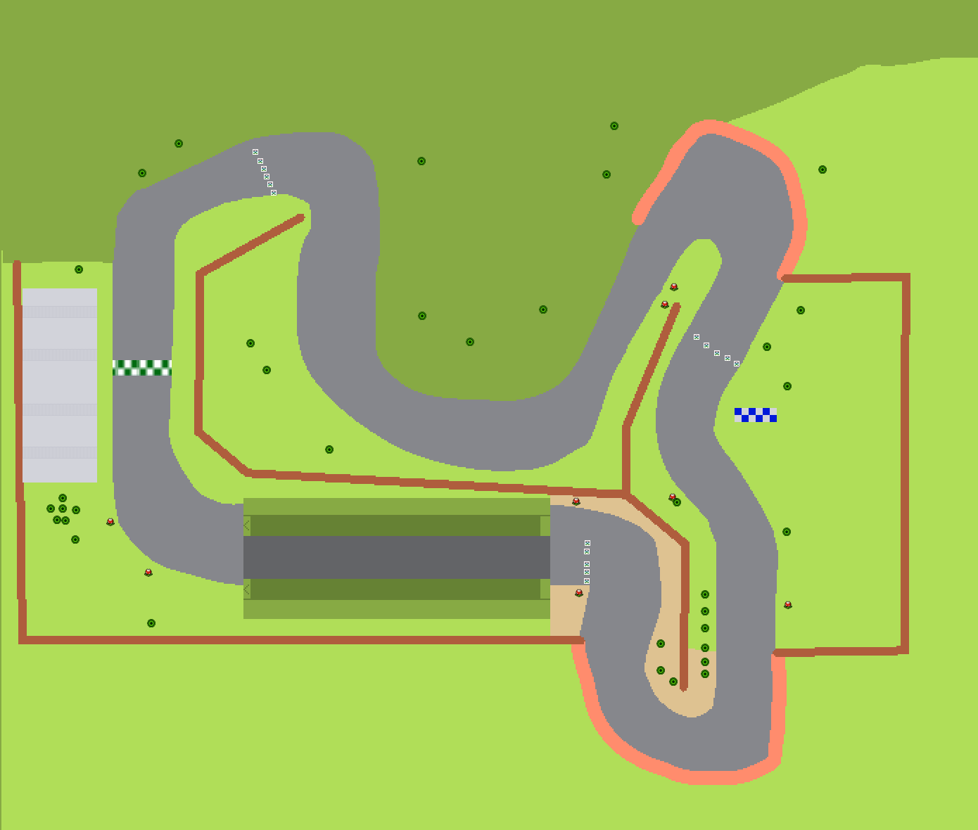 Mario Raceway - Mario Kart PC
