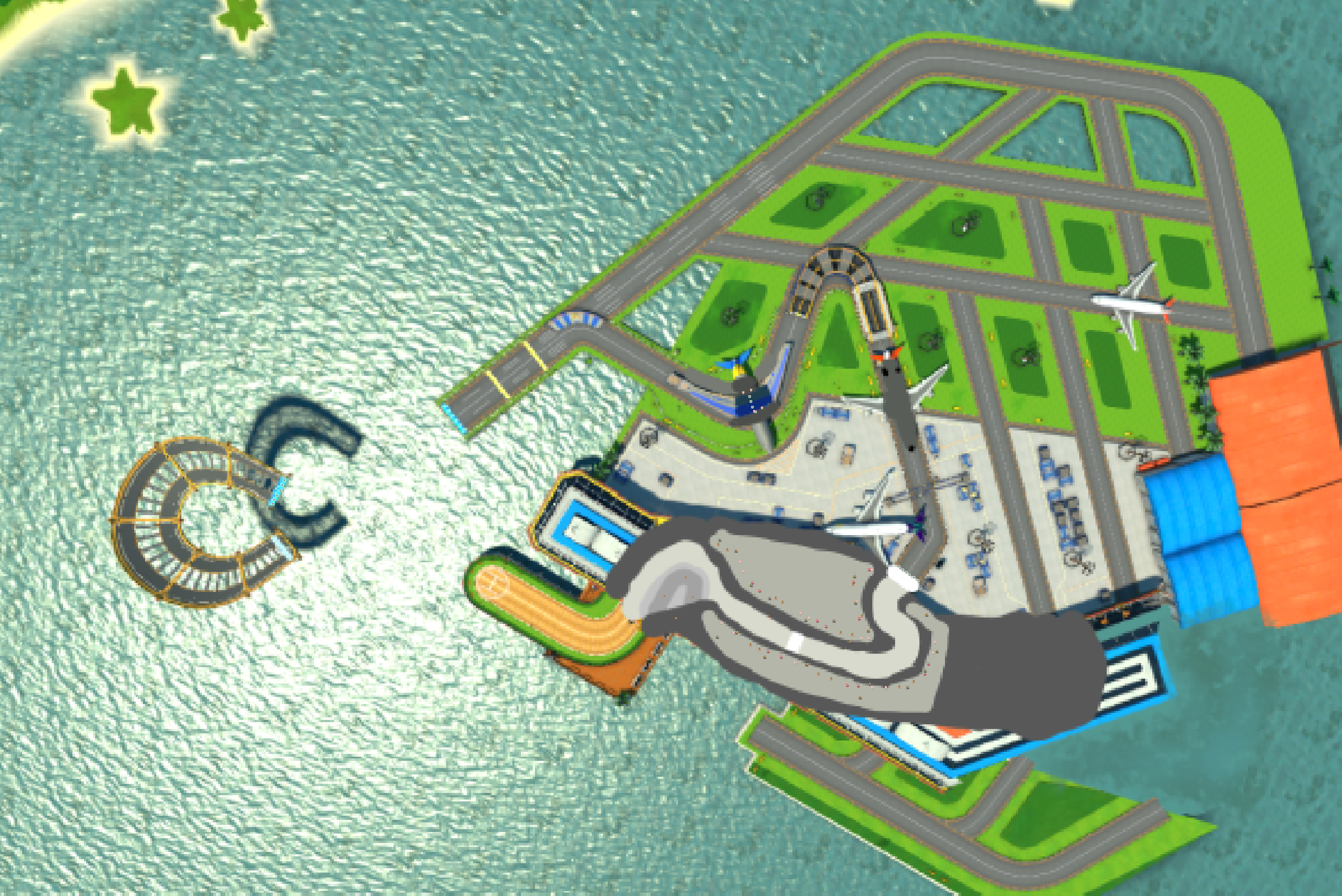 Wii U Sunshine Airport - Mario Kart PC