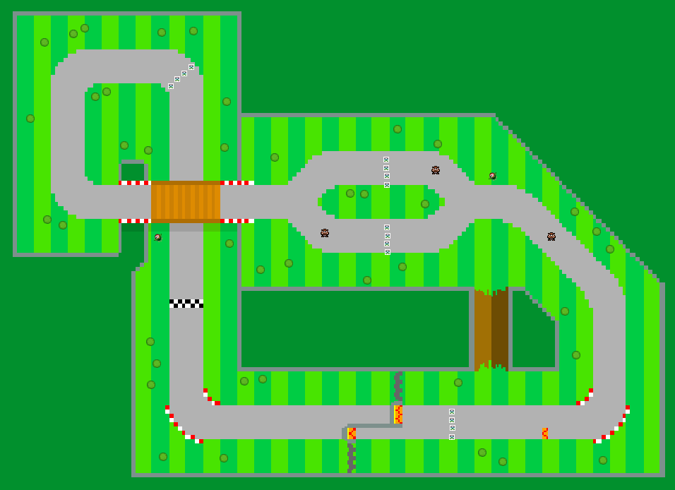 Mach Raceway - Mario Kart PC