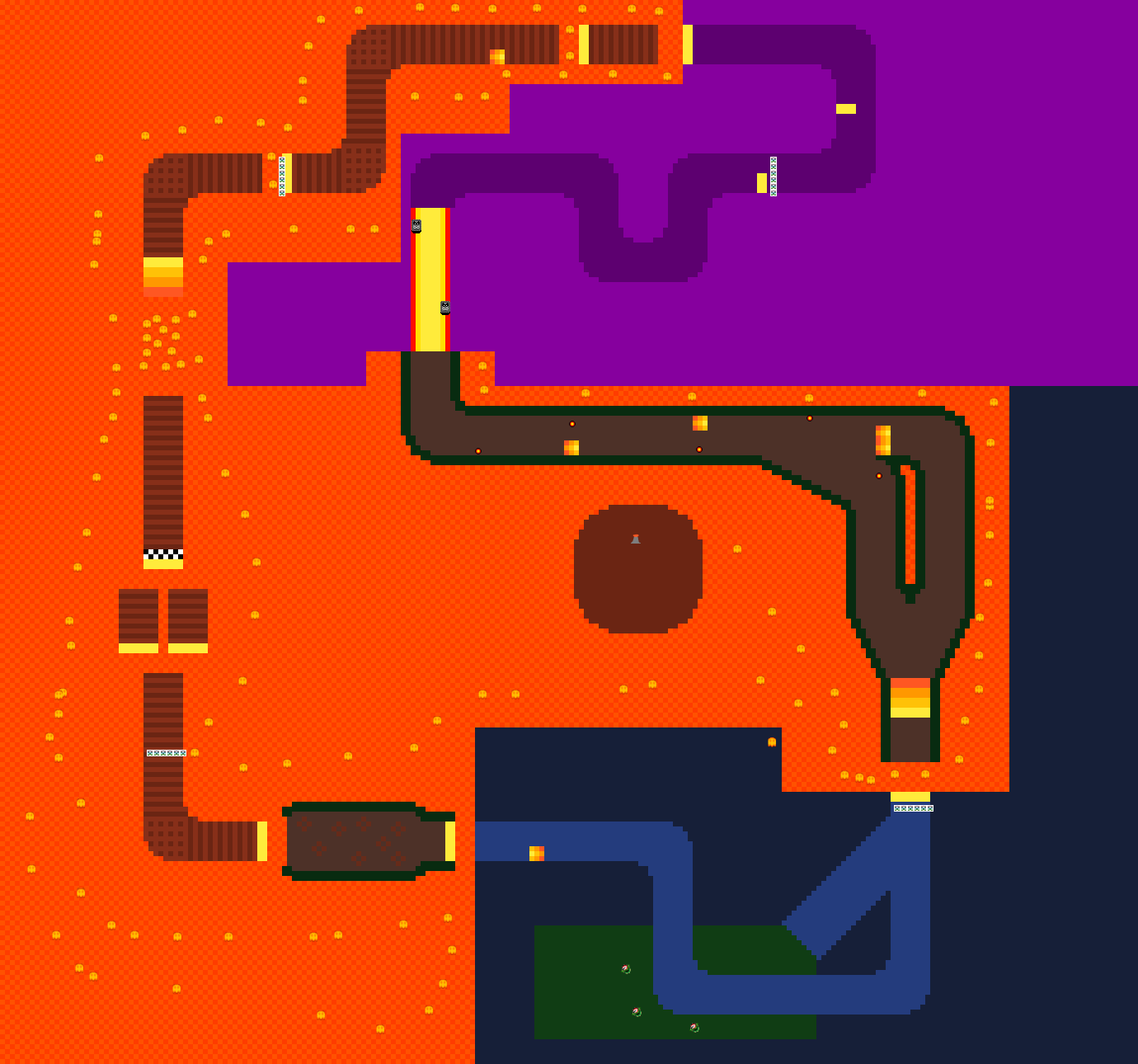 SBOK6 Bowser's Castle - Mario Kart PC