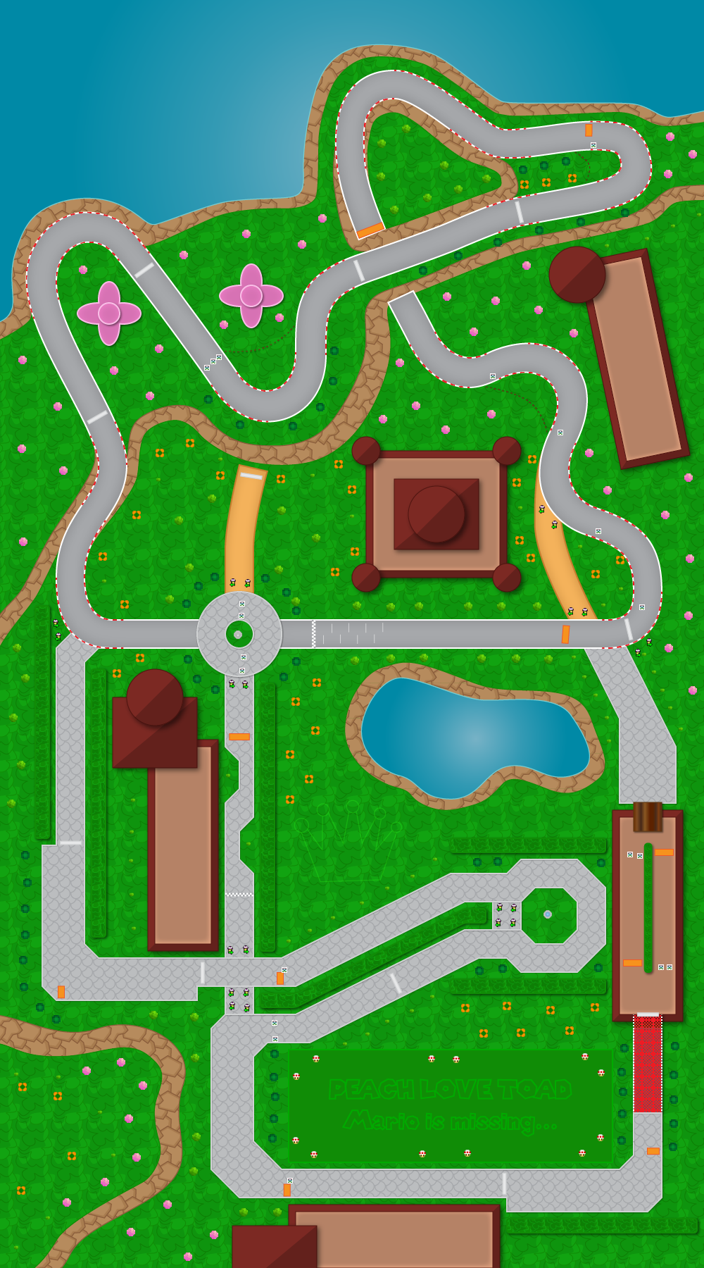 Peach's Race Park - Mario Kart PC